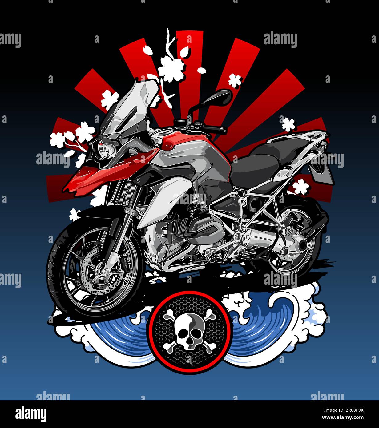 motorcycles vector template Stock Vector Image & Art - Alamy