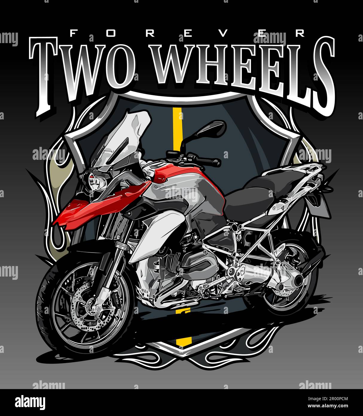 motorcycles vector template Stock Vector Image & Art - Alamy