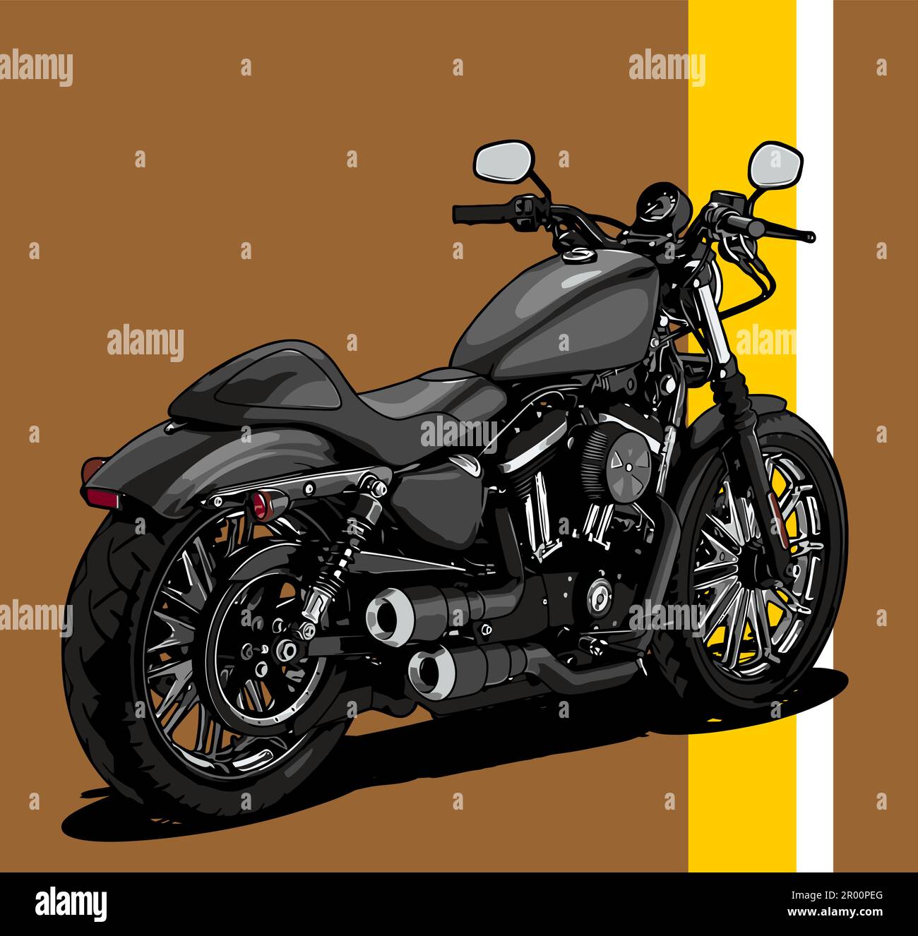 motorcycles vector template Stock Vector Image & Art - Alamy