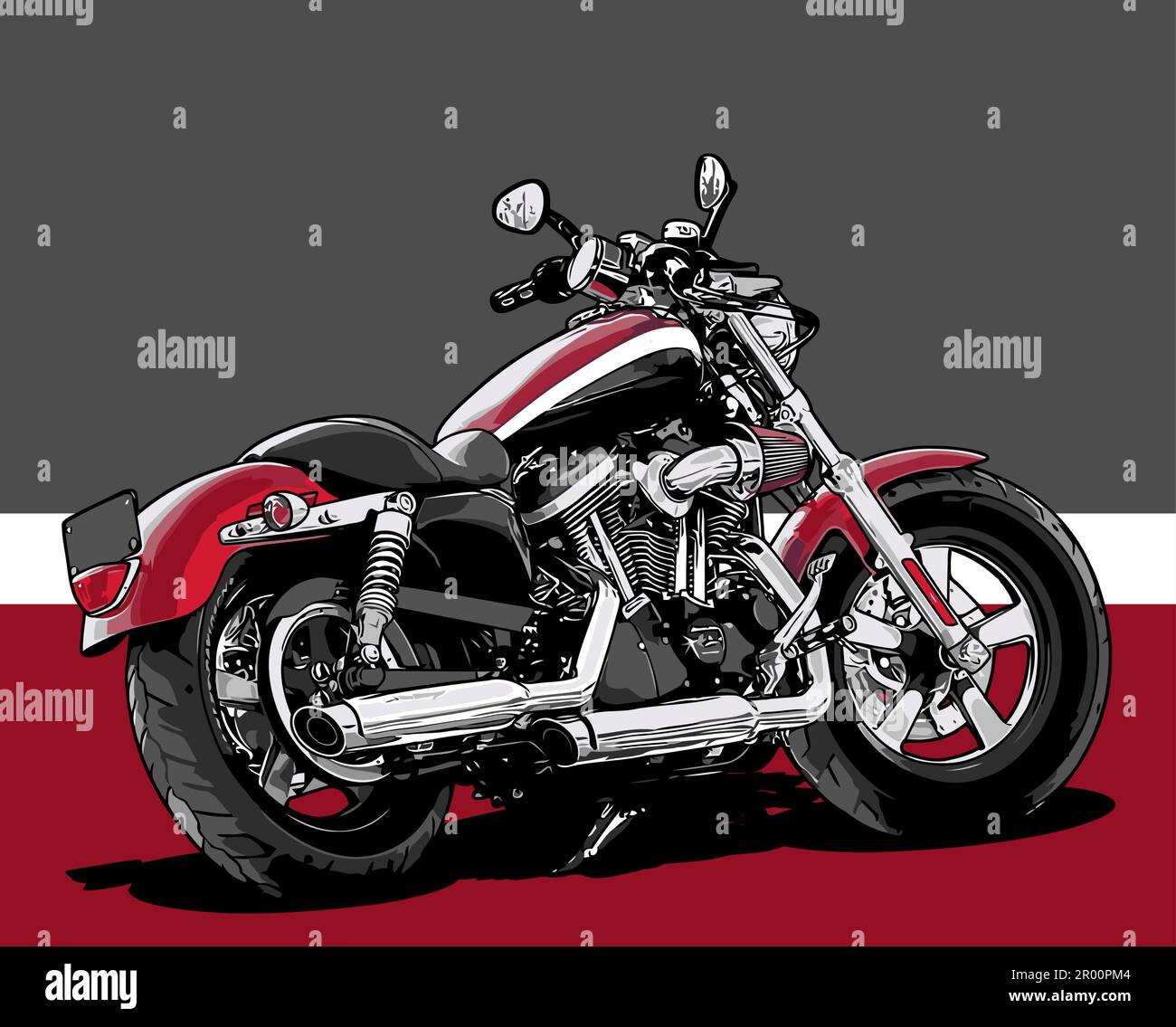 motorcycles vector template Stock Vector Image & Art - Alamy