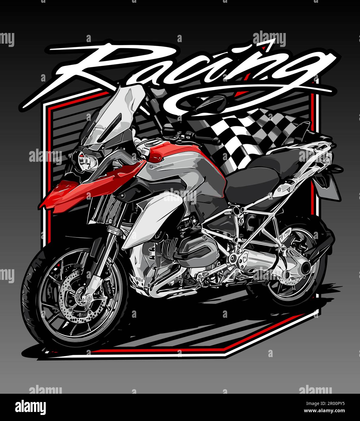 motorcycles vector template Stock Vector Image & Art - Alamy