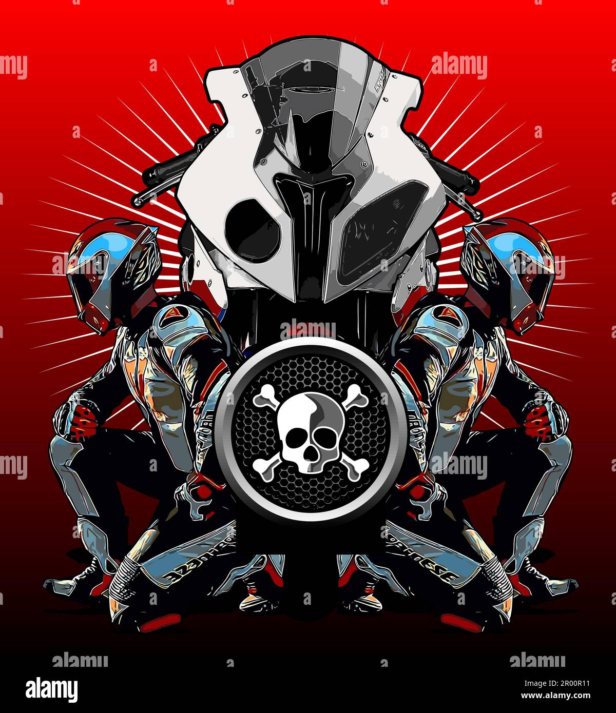 motorcycles vector template Stock Vector Image & Art - Alamy