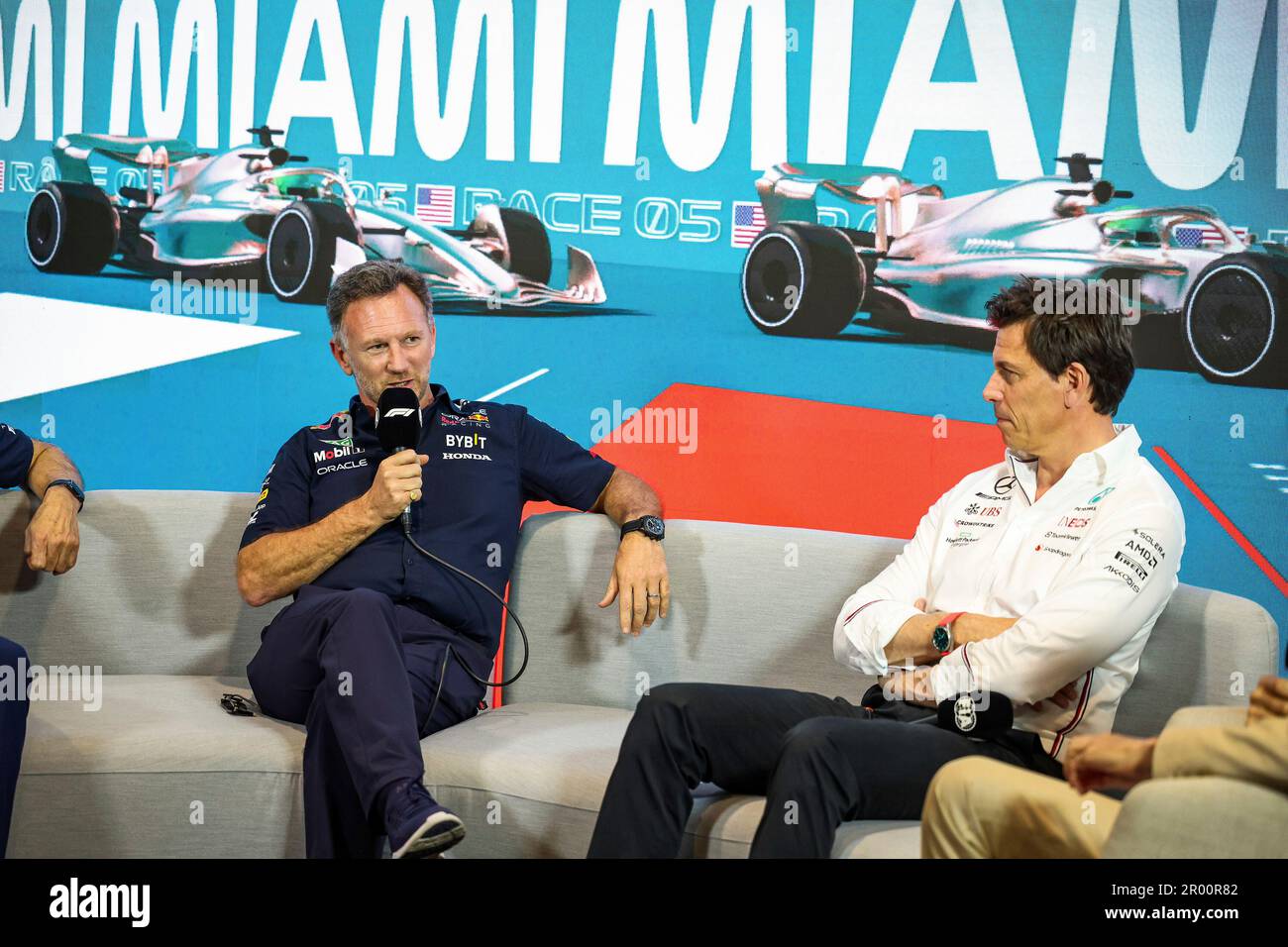 Toto wolff christian horner f1 2023 hi-res stock photography and images - Alamy