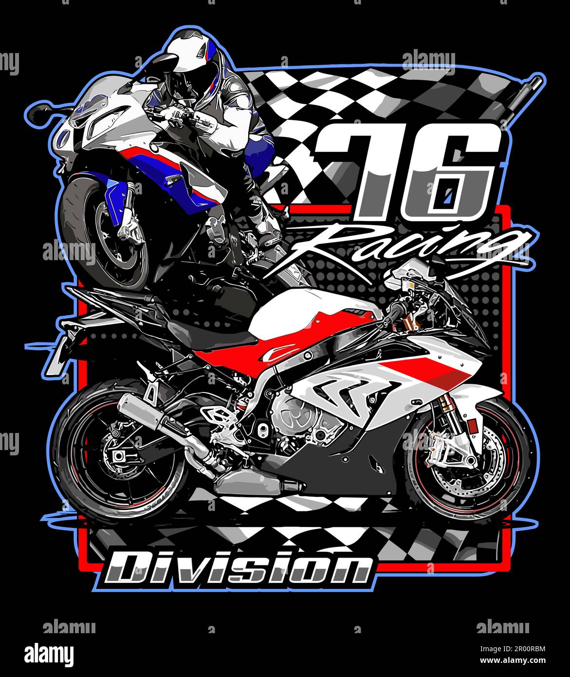 motorcycles vector template Stock Vector Image & Art - Alamy