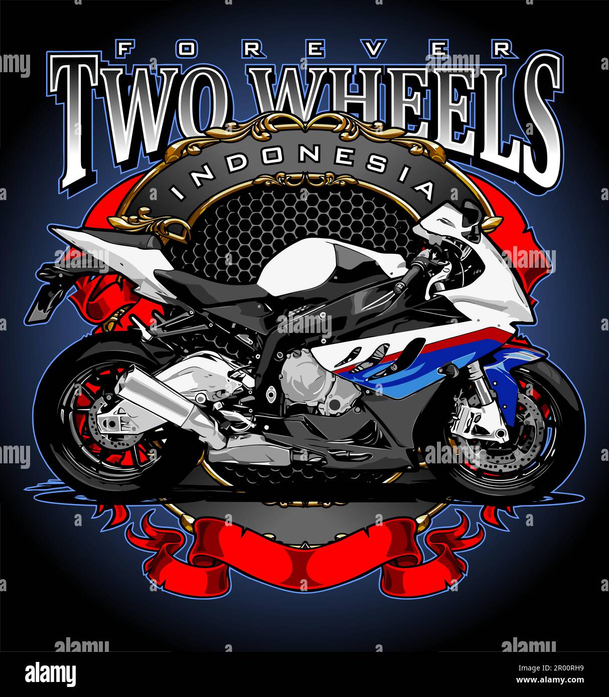 motorcycles vector template Stock Vector Image & Art - Alamy