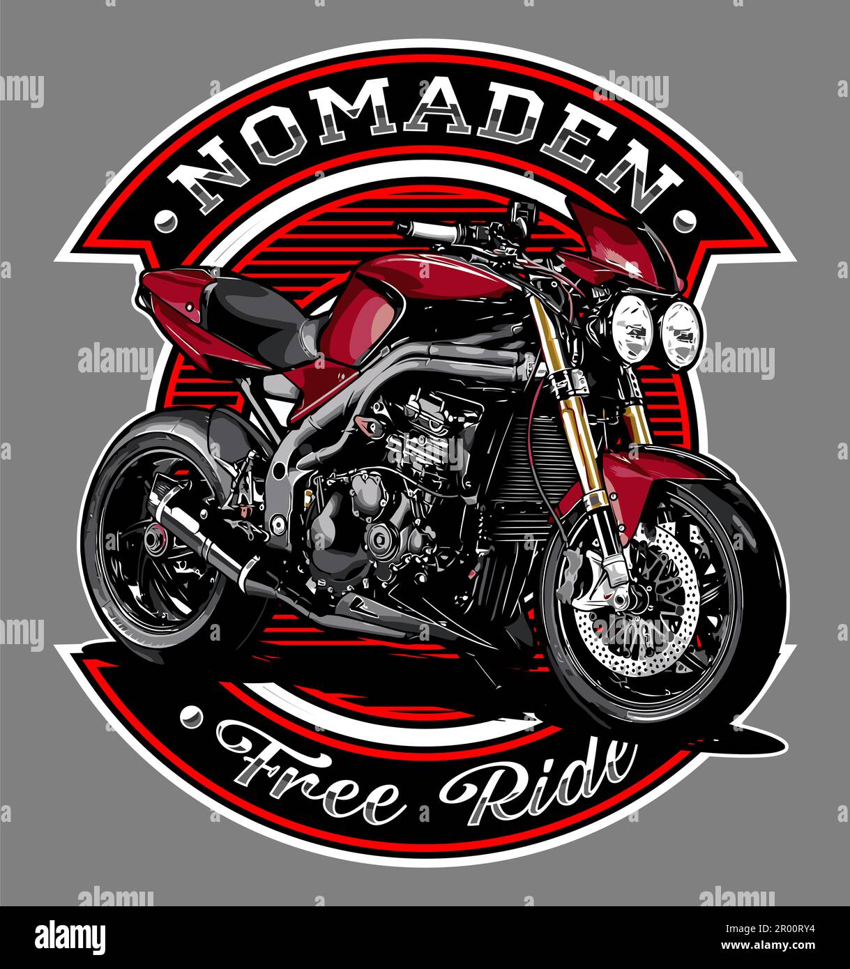 Rubber motorcycles Stock Vector Images - Alamy