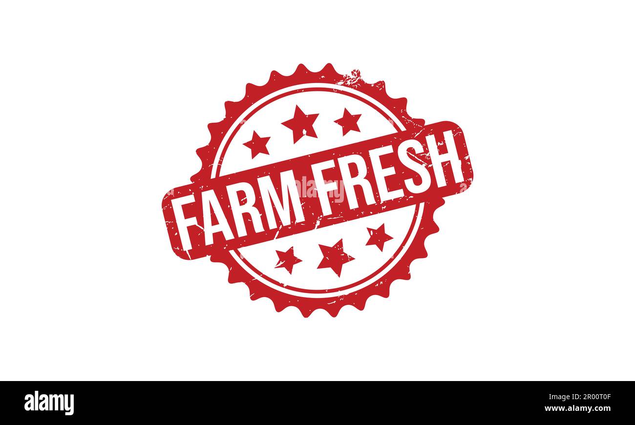 Farm Fresh Rubber Stamp Seal Vector Stock Vector Image & Art - Alamy