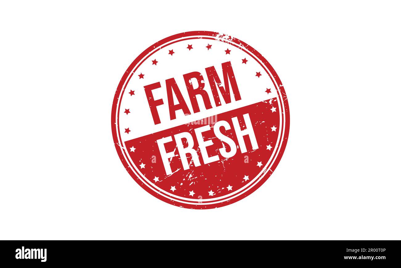 Farm fresh rubber stamp hi-res stock photography and images - Alamy