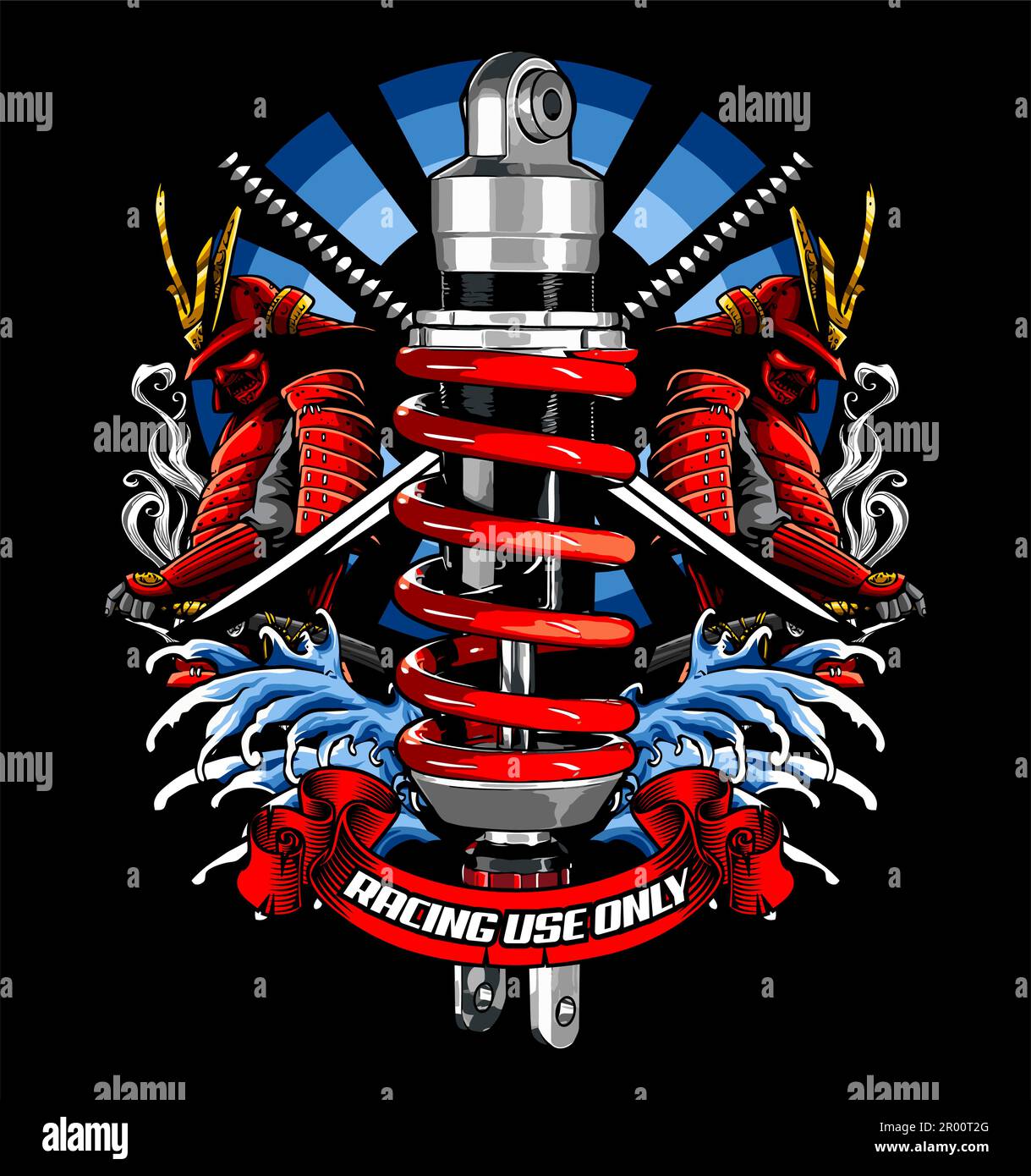 shockbreaker vector template Stock Vector Image & Art - Alamy