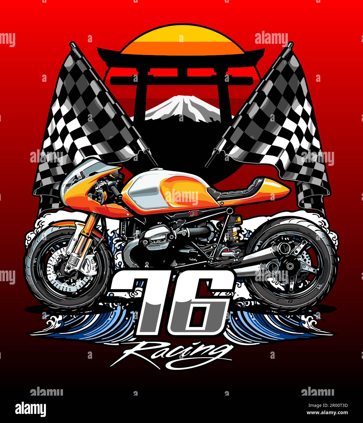 Rubber motorcycles Stock Vector Images - Alamy