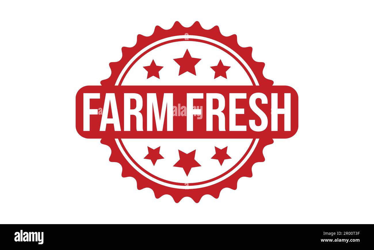 Farm Fresh Rubber Stamp Seal Vector Stock Vector Image & Art - Alamy