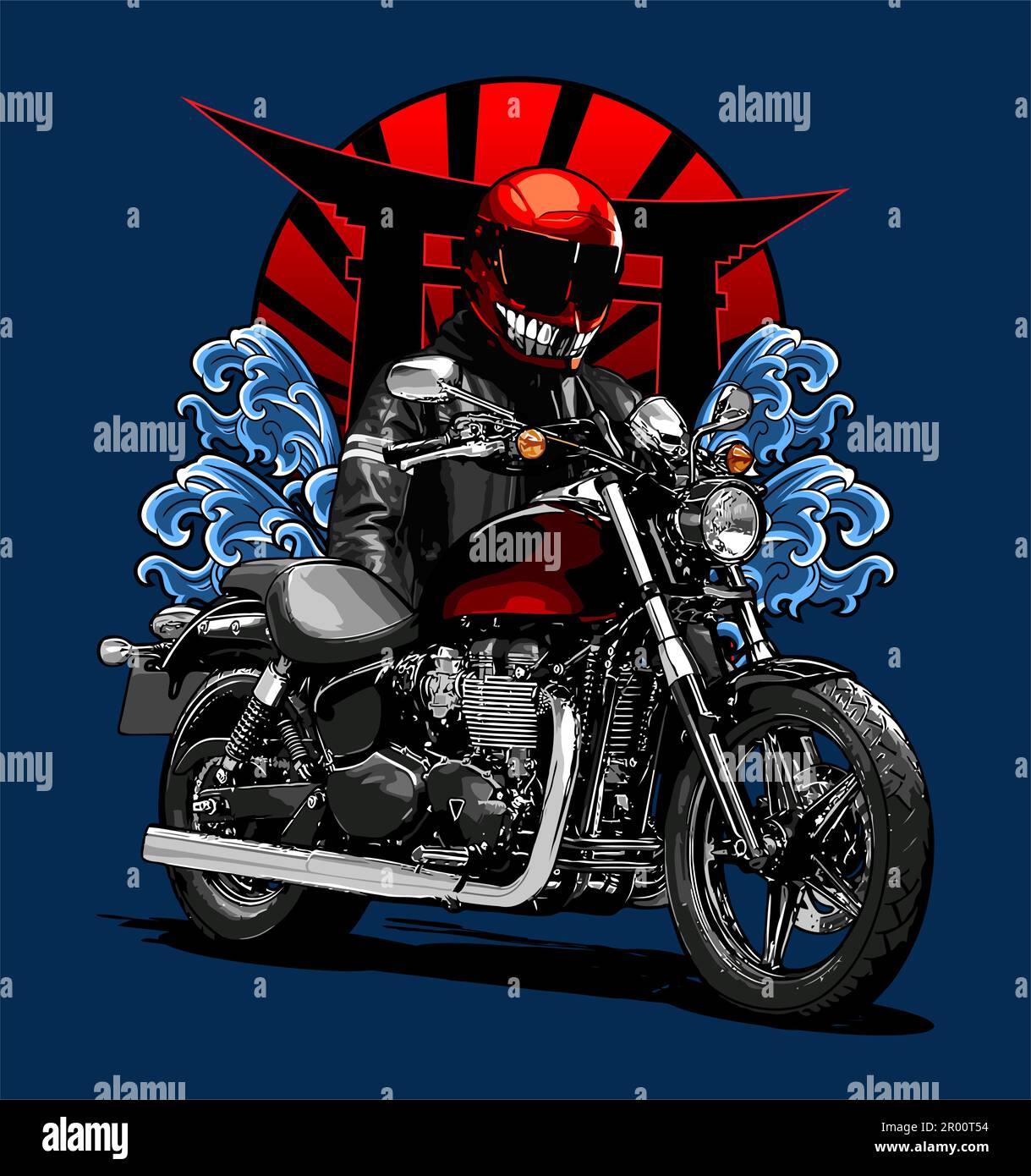 motorcycles vector template Stock Vector Image & Art - Alamy
