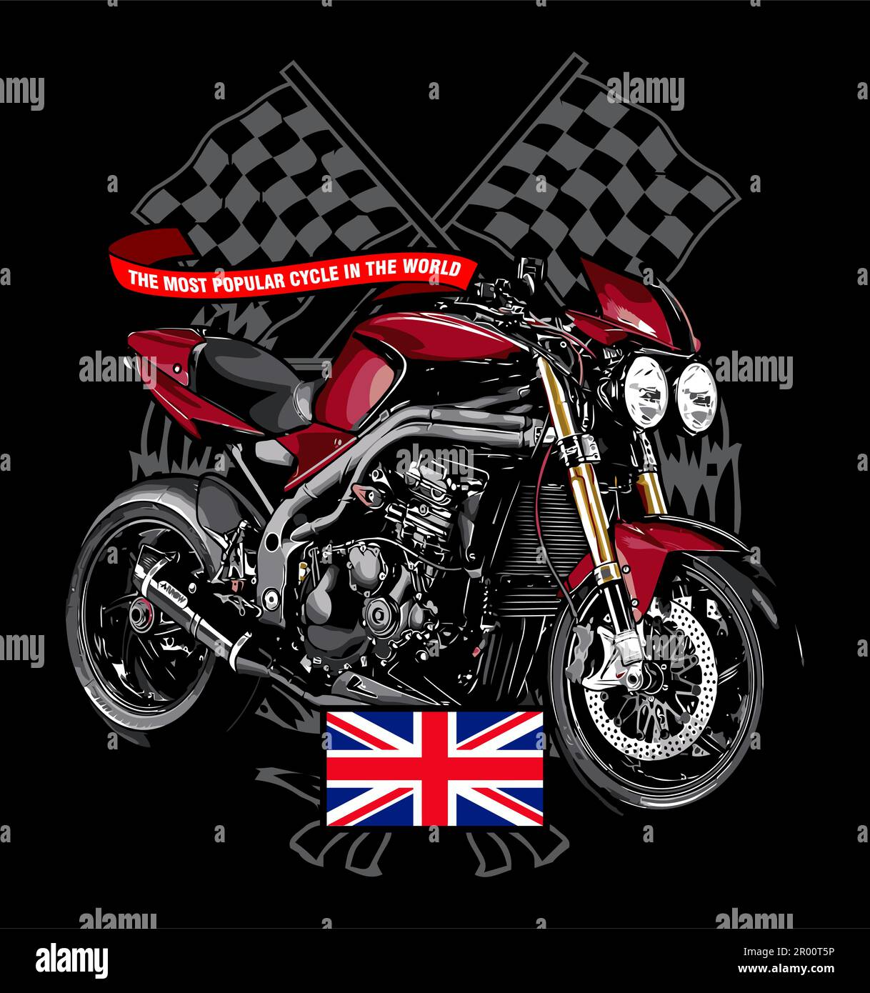 motorcycles vector template Stock Vector Image & Art - Alamy