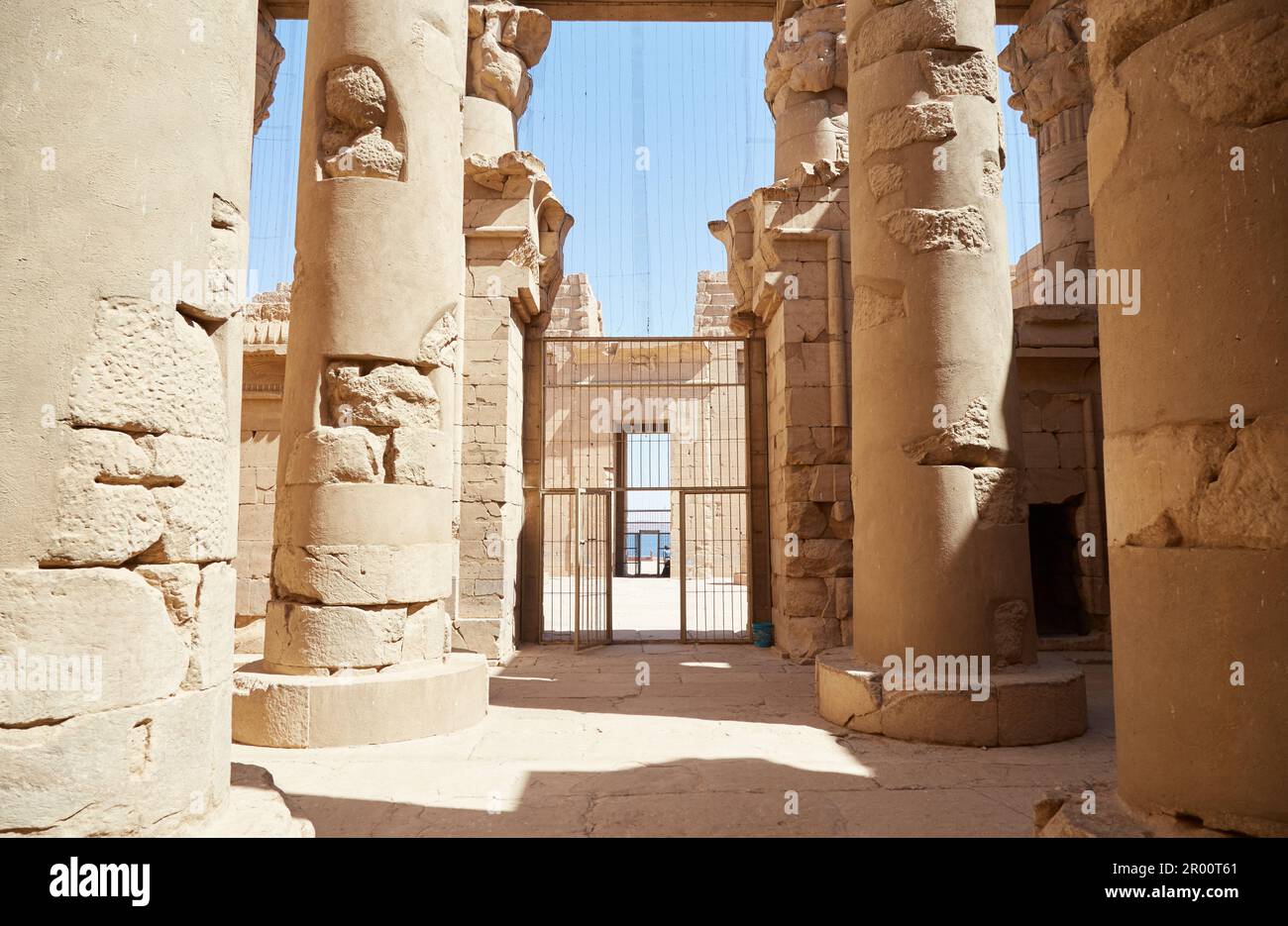 The Island Temple of New Kalabsha Outside of Aswan, Egypt Stock Photo ...