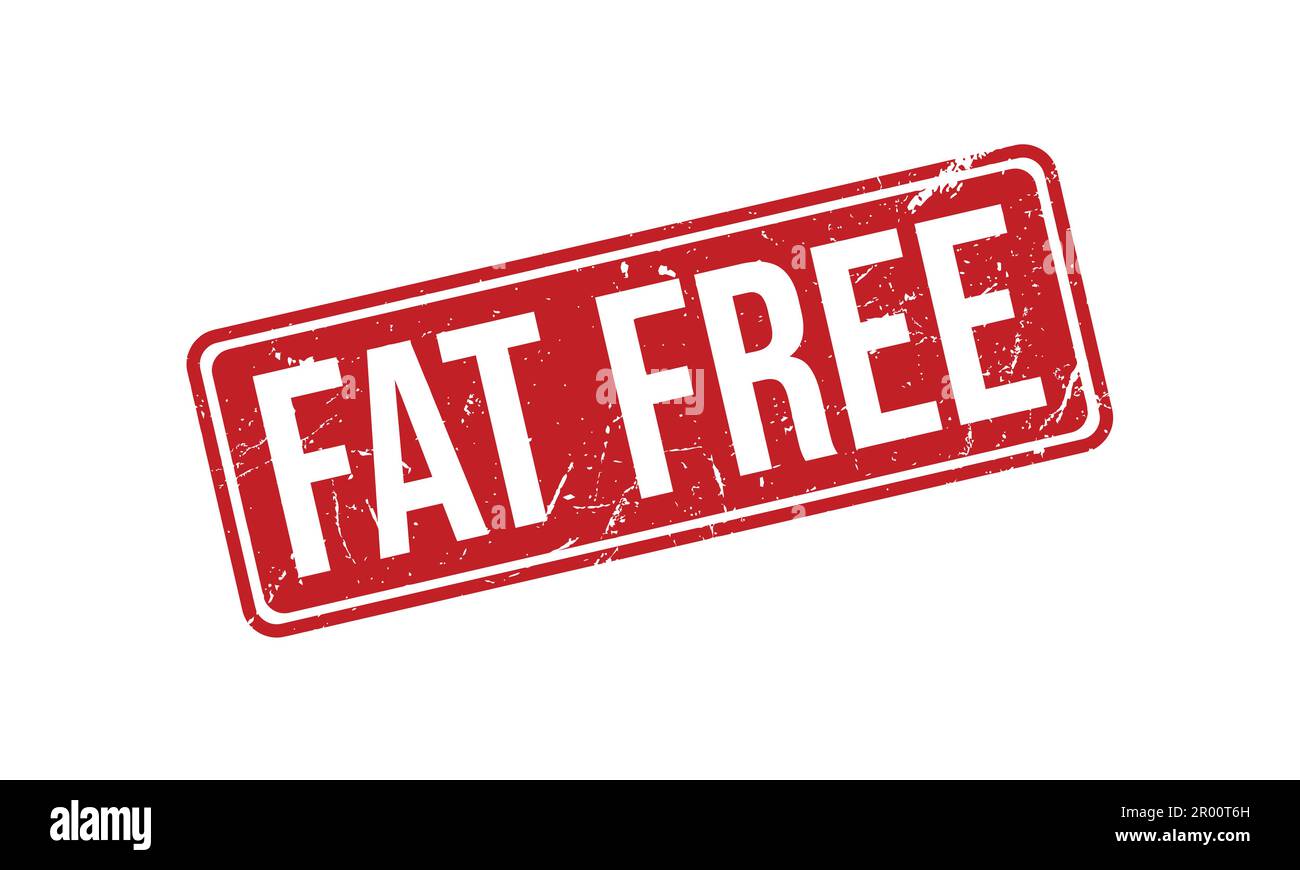 Fat free rubber stamp hi-res stock photography and images - Alamy