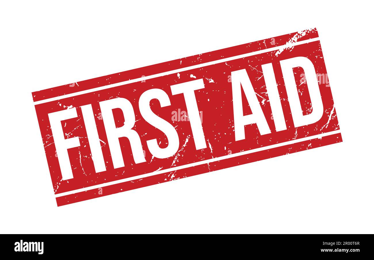 First Aid Stamp Seal Vector Illustration Stock Vector Image & Art - Alamy
