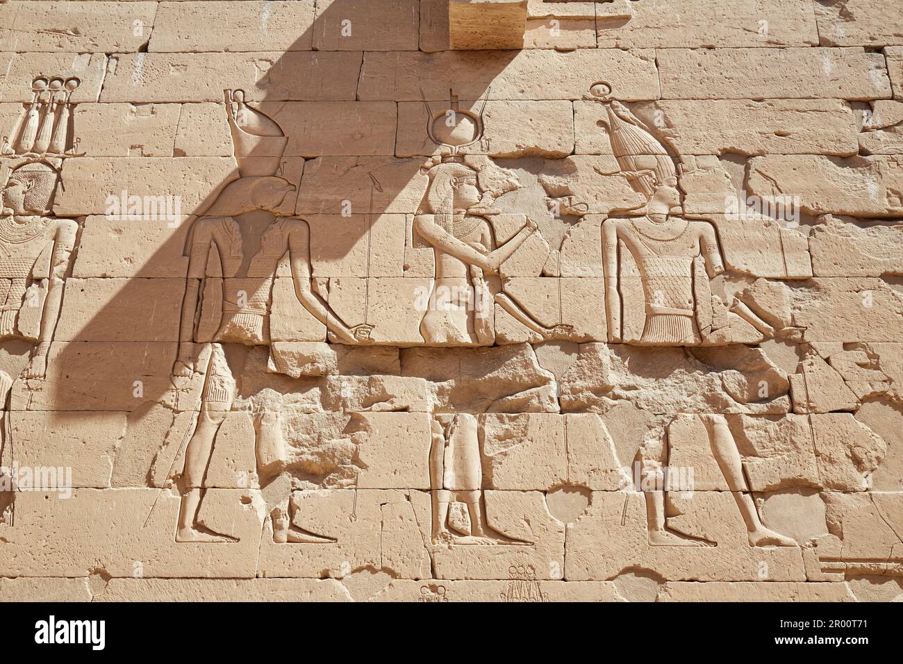 The Island Temple of New Kalabsha Outside of Aswan, Egypt Stock Photo ...