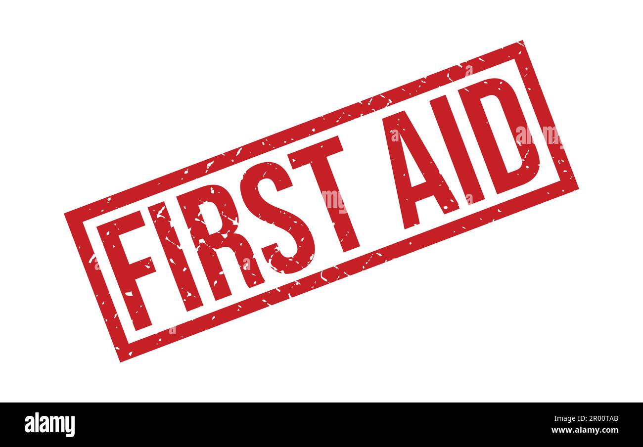 First Aid Stamp Seal Vector Illustration Stock Vector Image & Art - Alamy