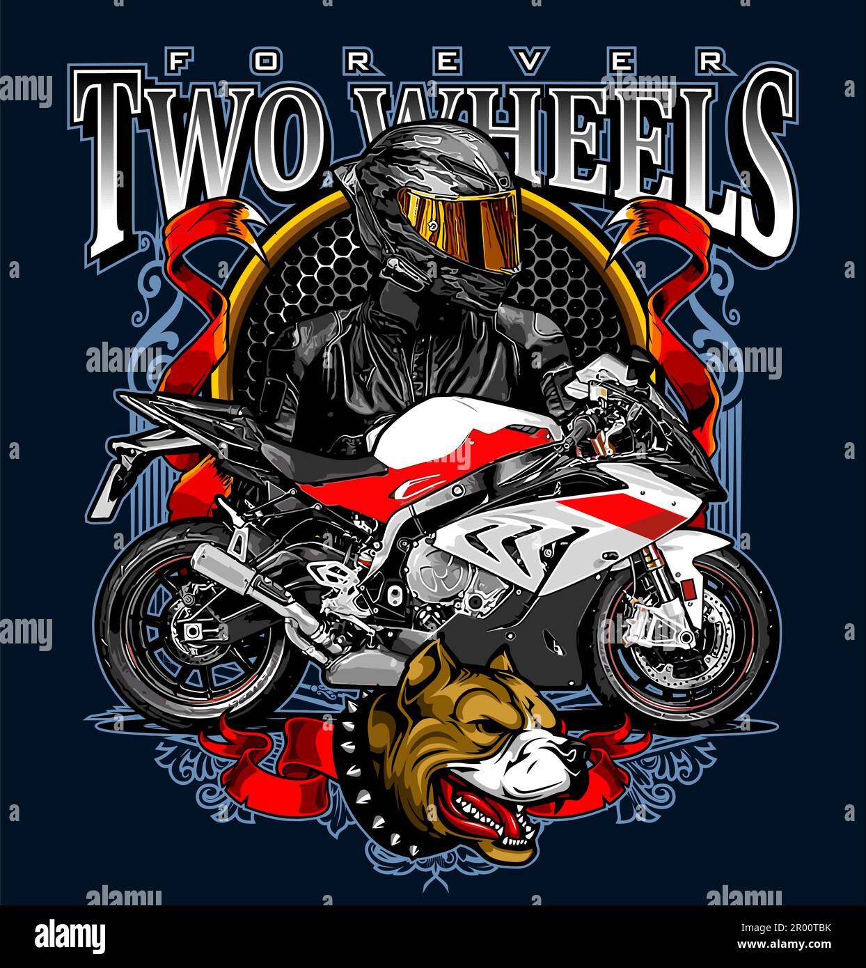 motorcycles vector template Stock Vector Image & Art - Alamy