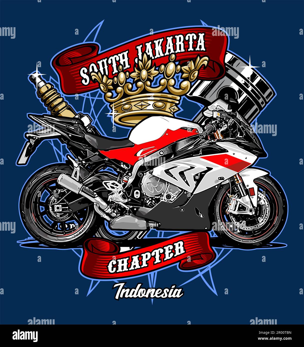 motorcycles vector template Stock Vector Image & Art - Alamy