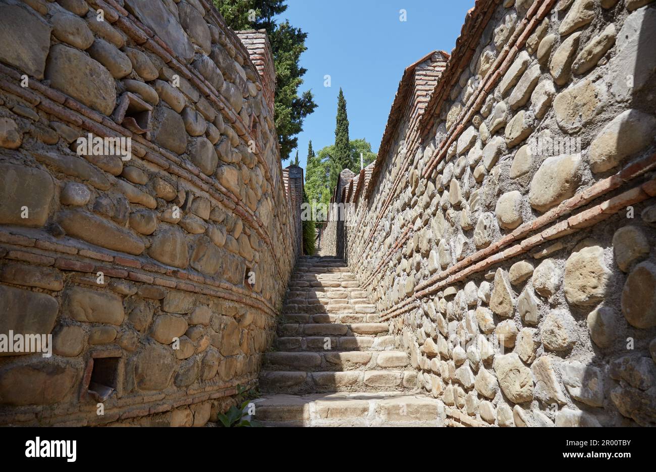 Bodbe Monastery in Sighnagi, the resting place of St. Nino Stock Photo ...