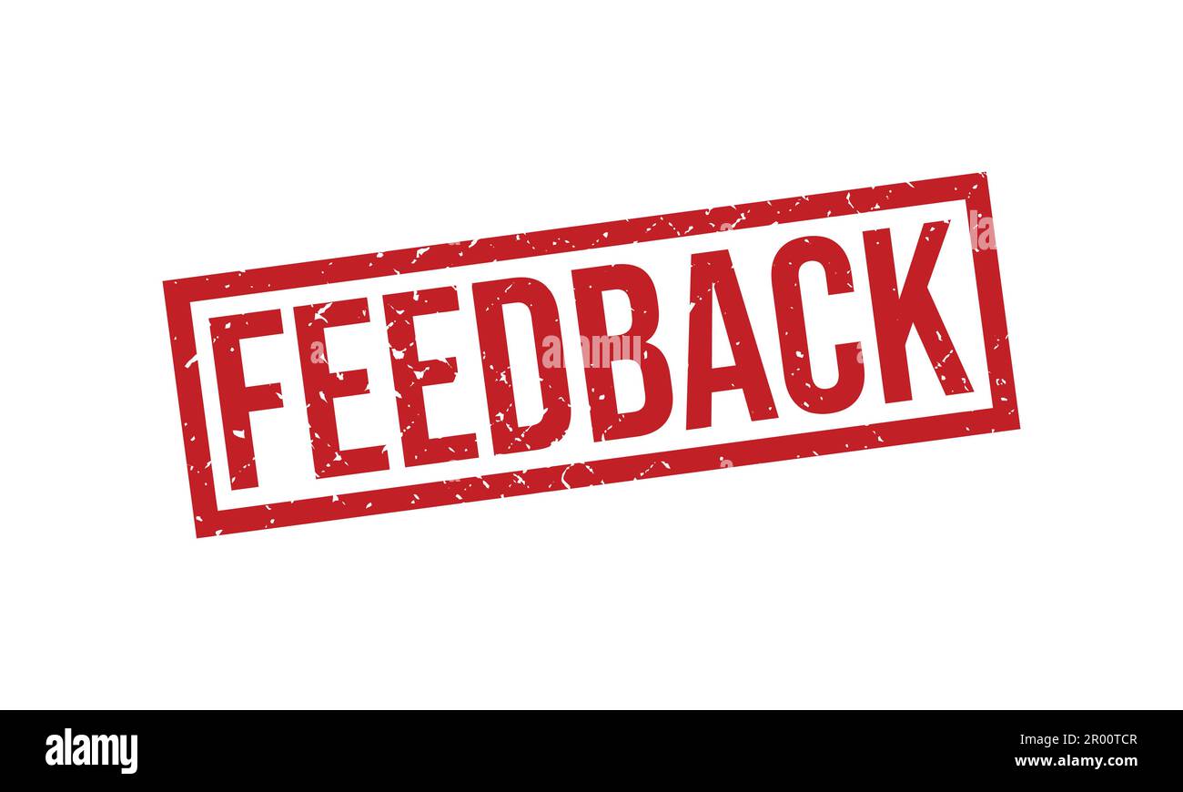 Feedback Stamp Seal Vector Illustration Stock Vector Image & Art - Alamy