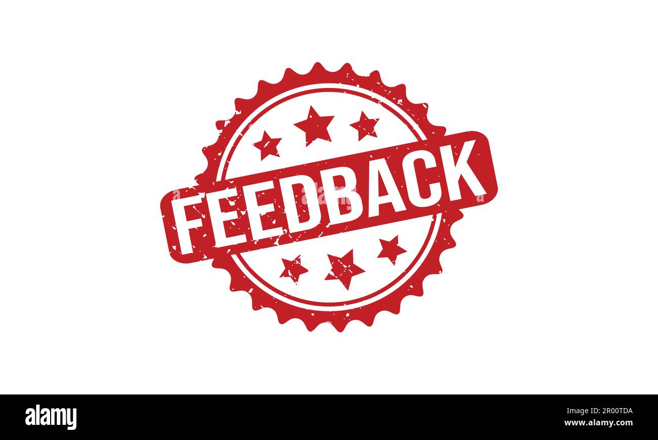 Feedback Stamp Seal Vector Illustration Stock Vector Image & Art - Alamy