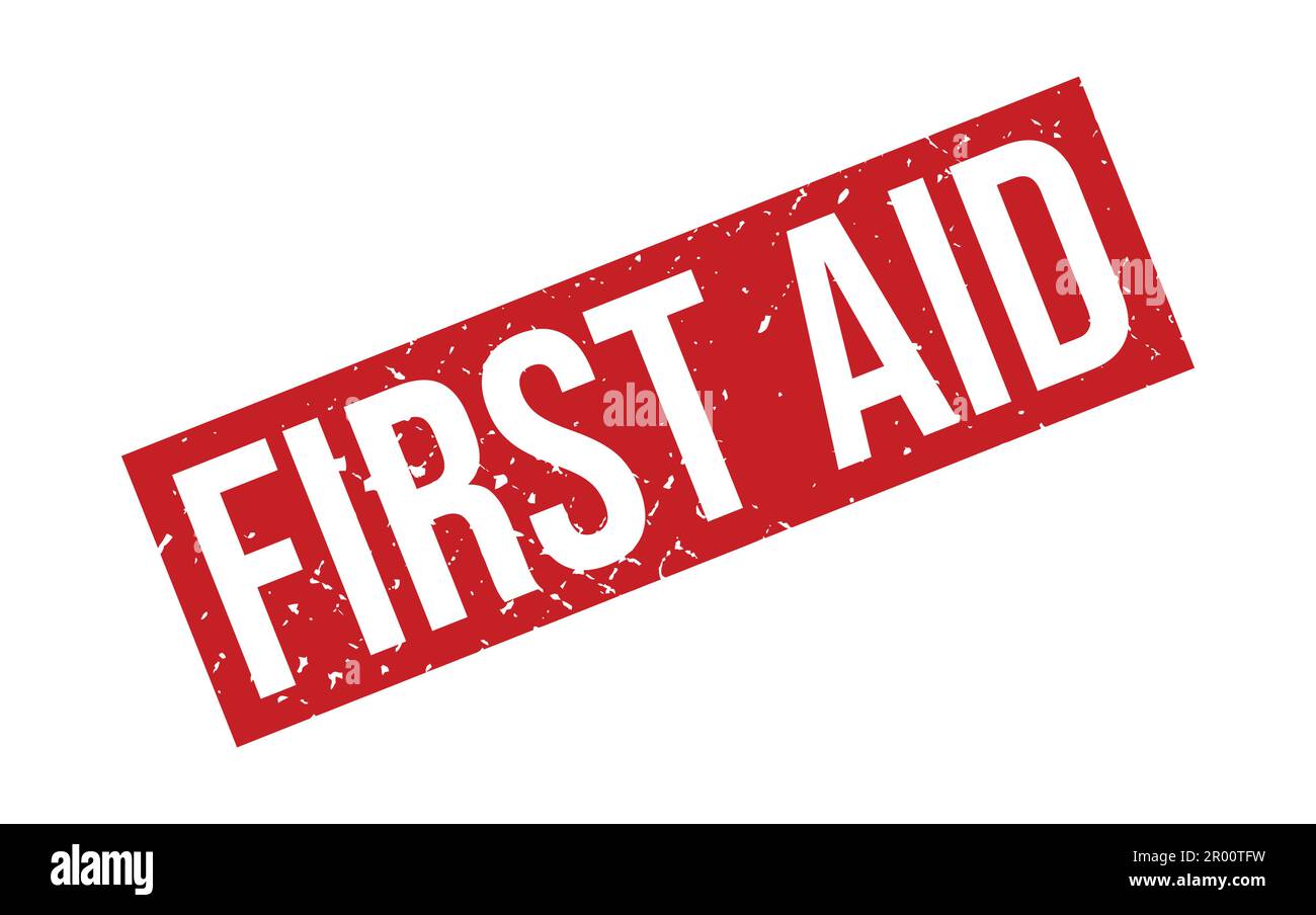 First Aid Stamp Seal Vector Illustration Stock Vector Image & Art - Alamy