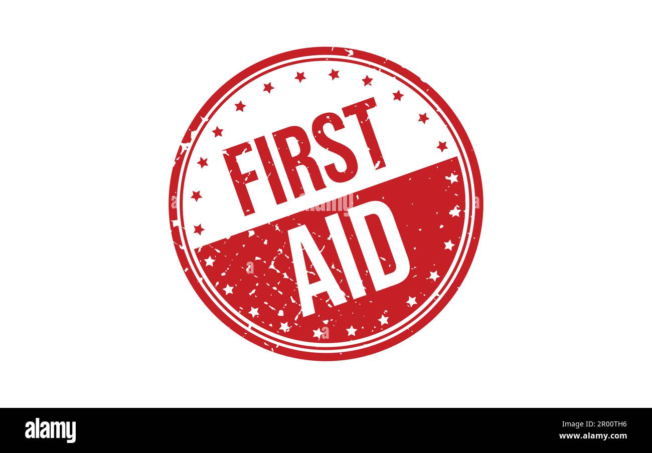 First aid rubber stamp hi-res stock photography and images - Alamy