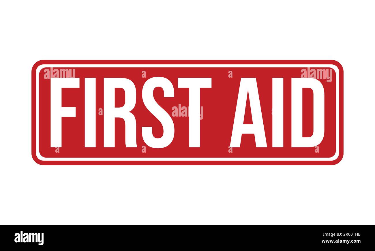 First Aid Rubber Stamp Seal Vector Stock Vector Image & Art - Alamy