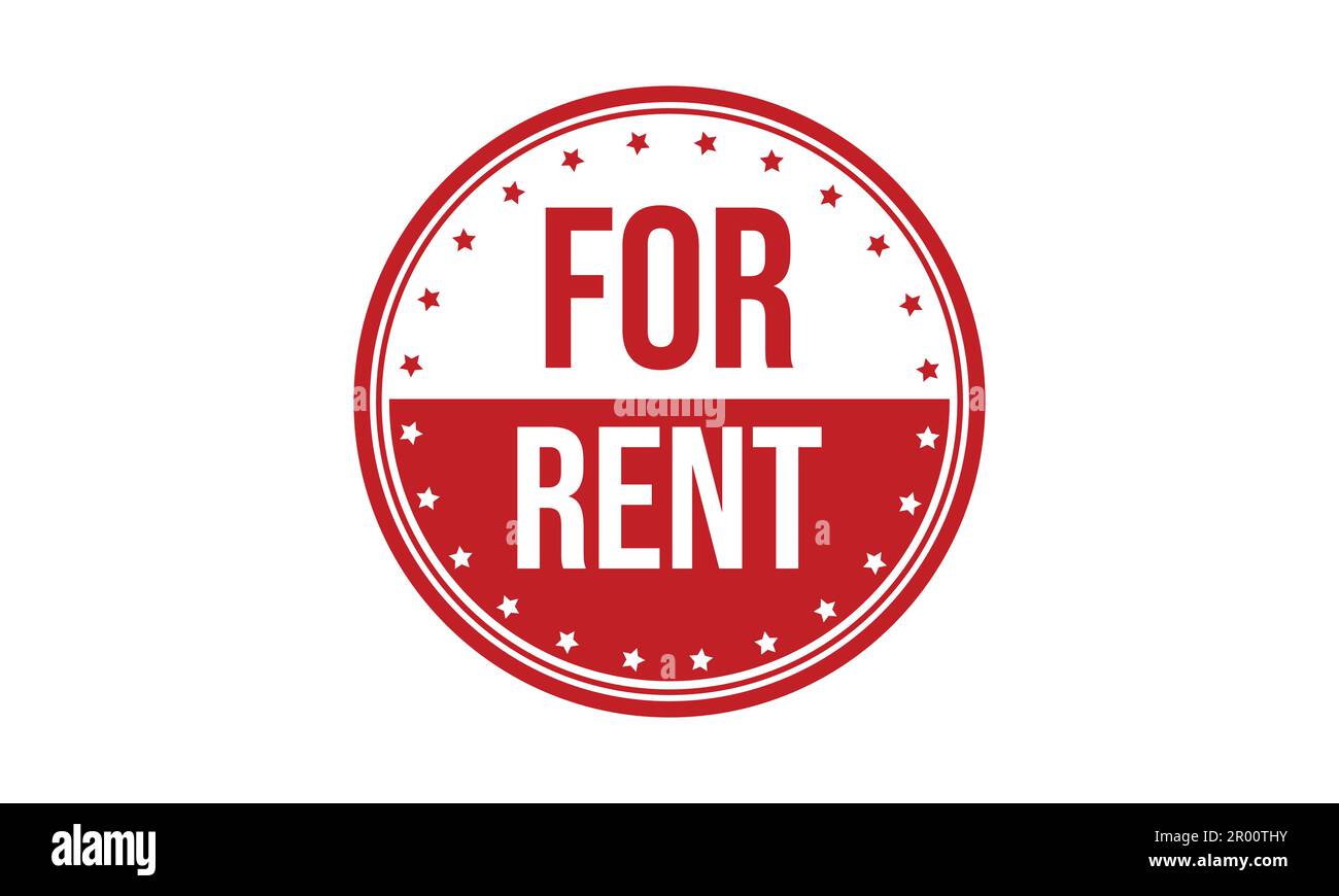 For Rent Rubber Stamp Seal Vector Stock Vector Image & Art - Alamy