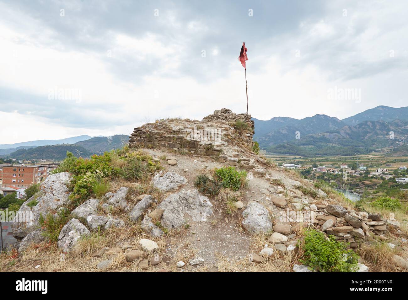 The unique Big Rock of Permet, a town also known for its thermal ...