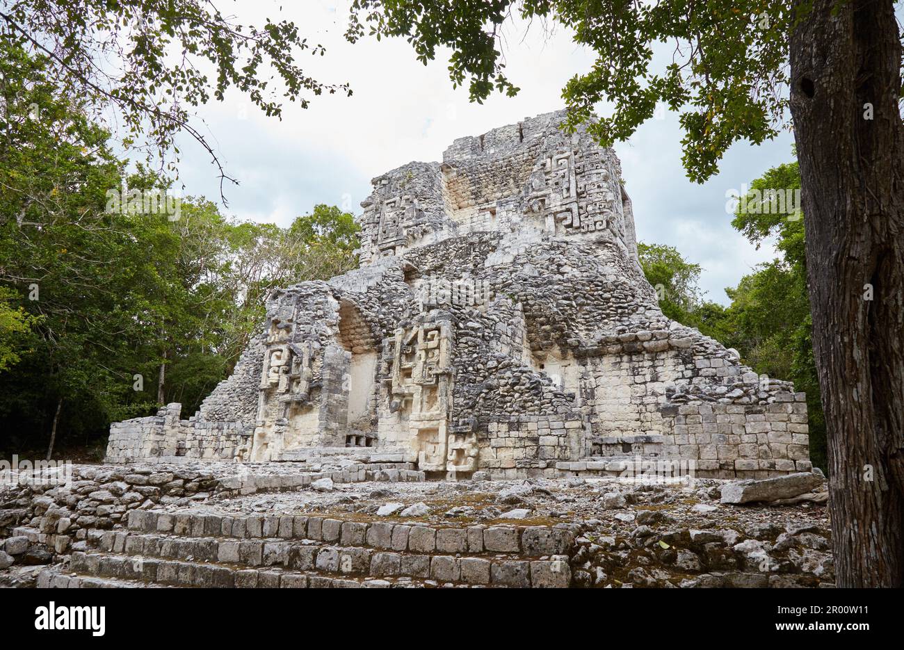 The Mayan Ruins of Chicanna in Campeche, Mexico, Best Known for its ...