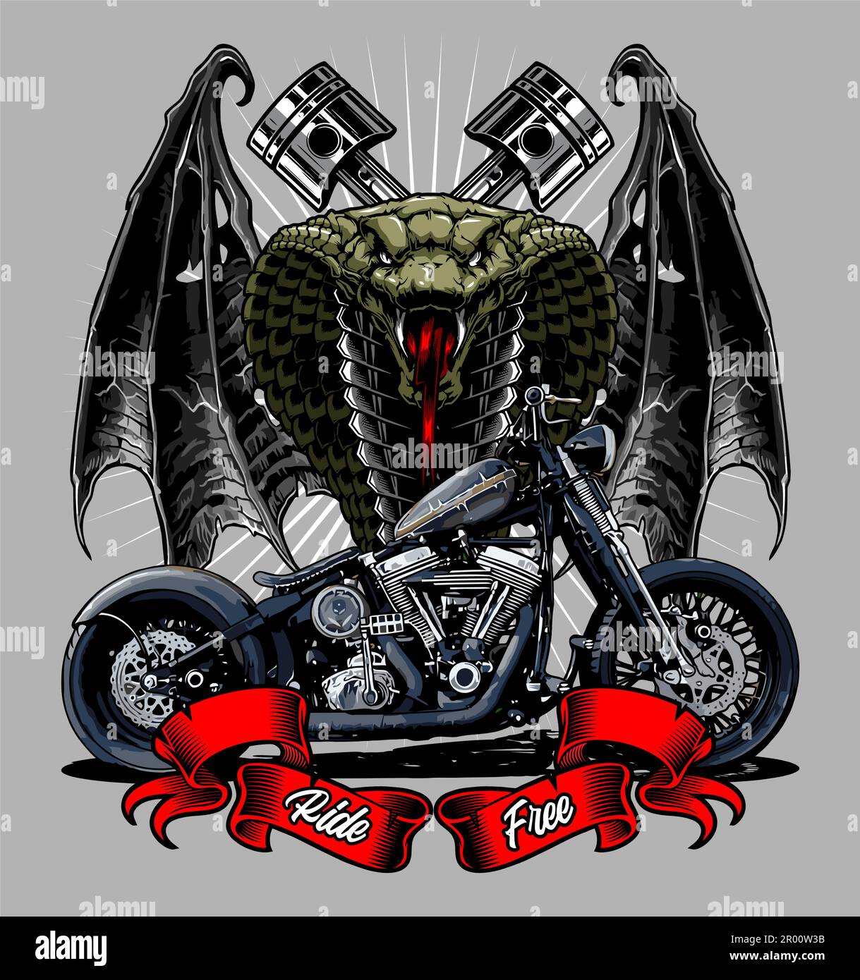 motorcycles vector template Stock Vector Image & Art - Alamy