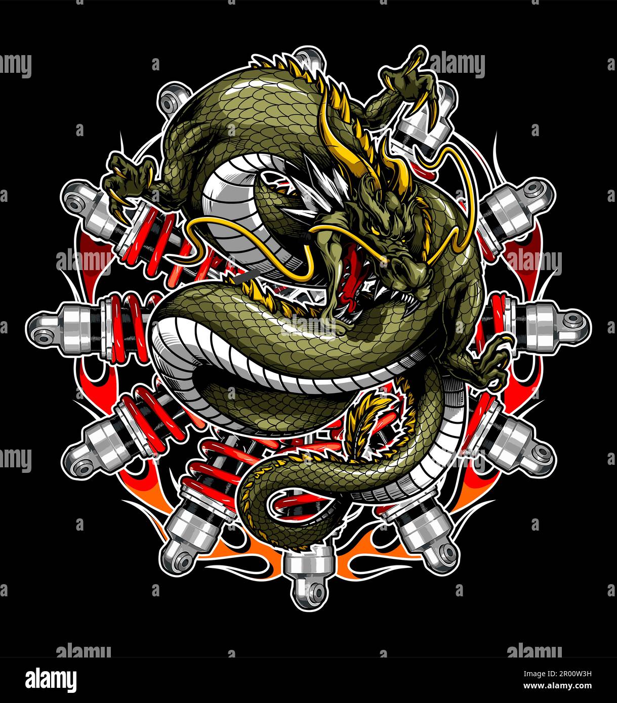 motorcycles logo template Stock Vector Image & Art - Alamy