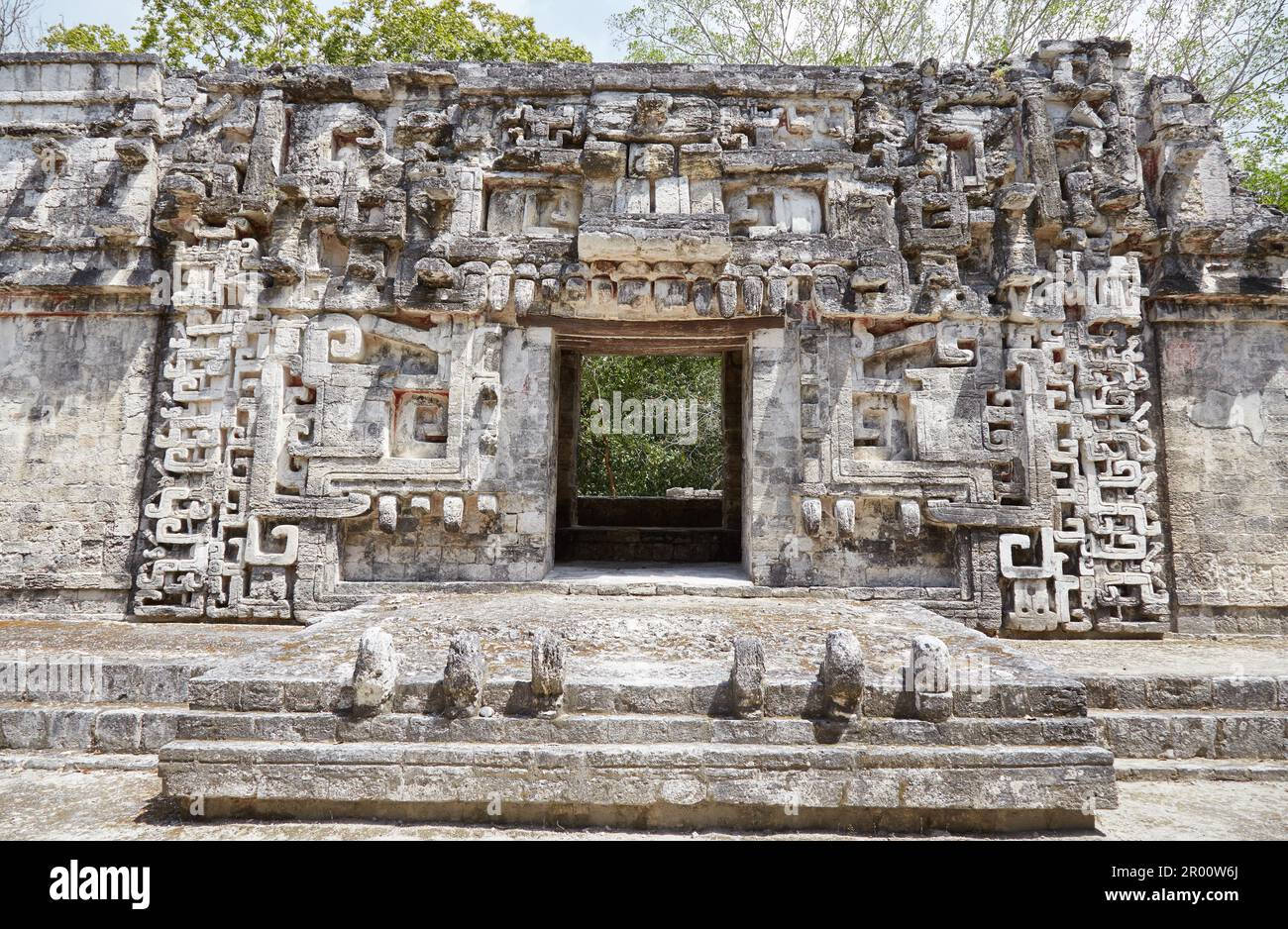 The Mayan Ruins of Chicanna in Campeche, Mexico, Best Known for its ...