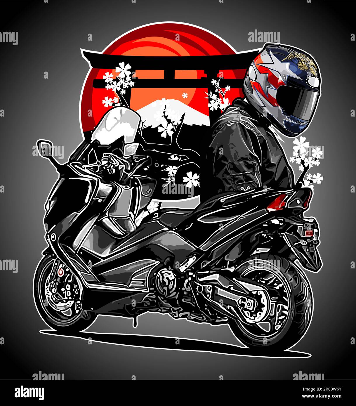 motorcycles vector template Stock Vector Image & Art - Alamy