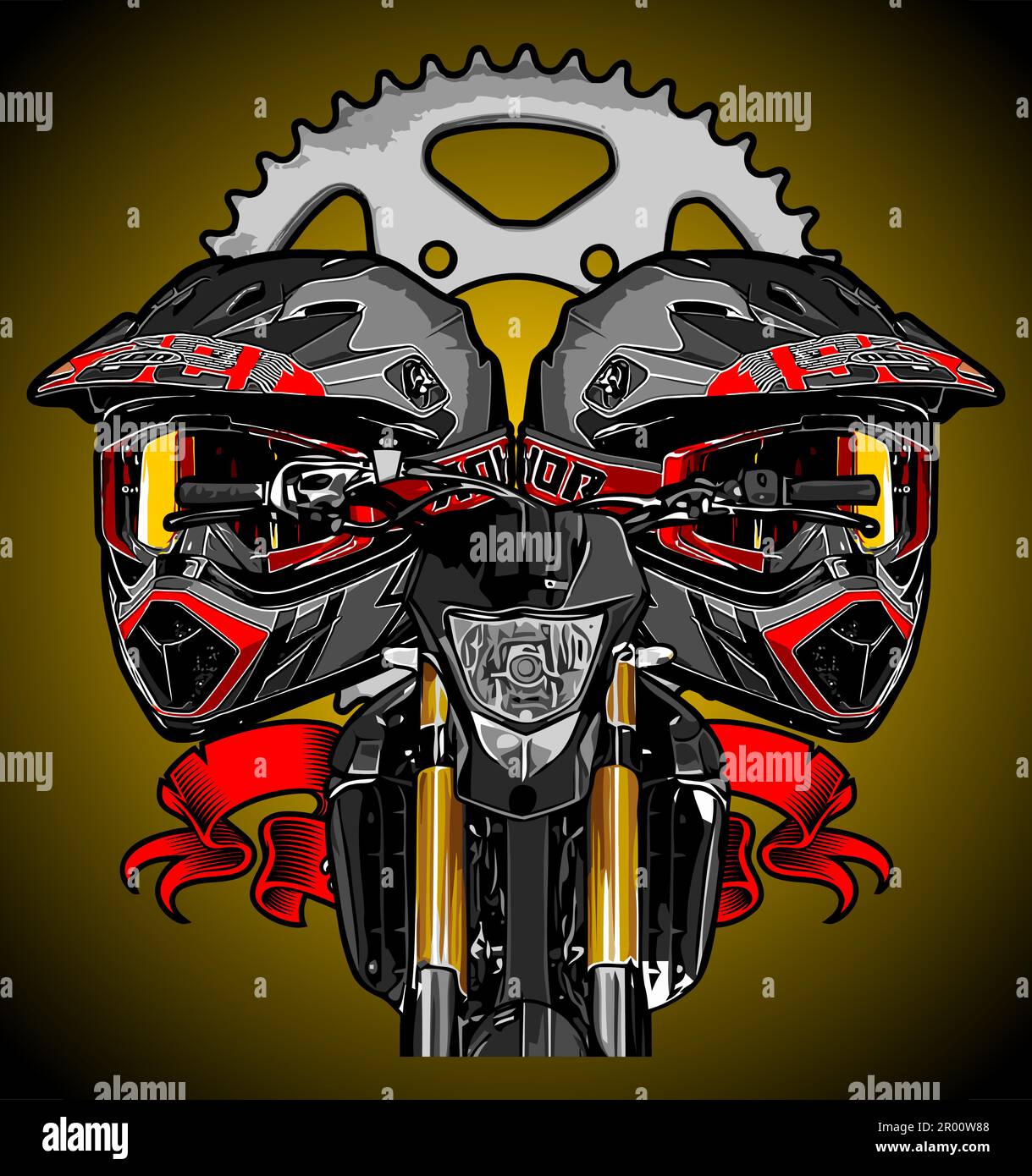 motorcycles vector template Stock Vector Image & Art - Alamy