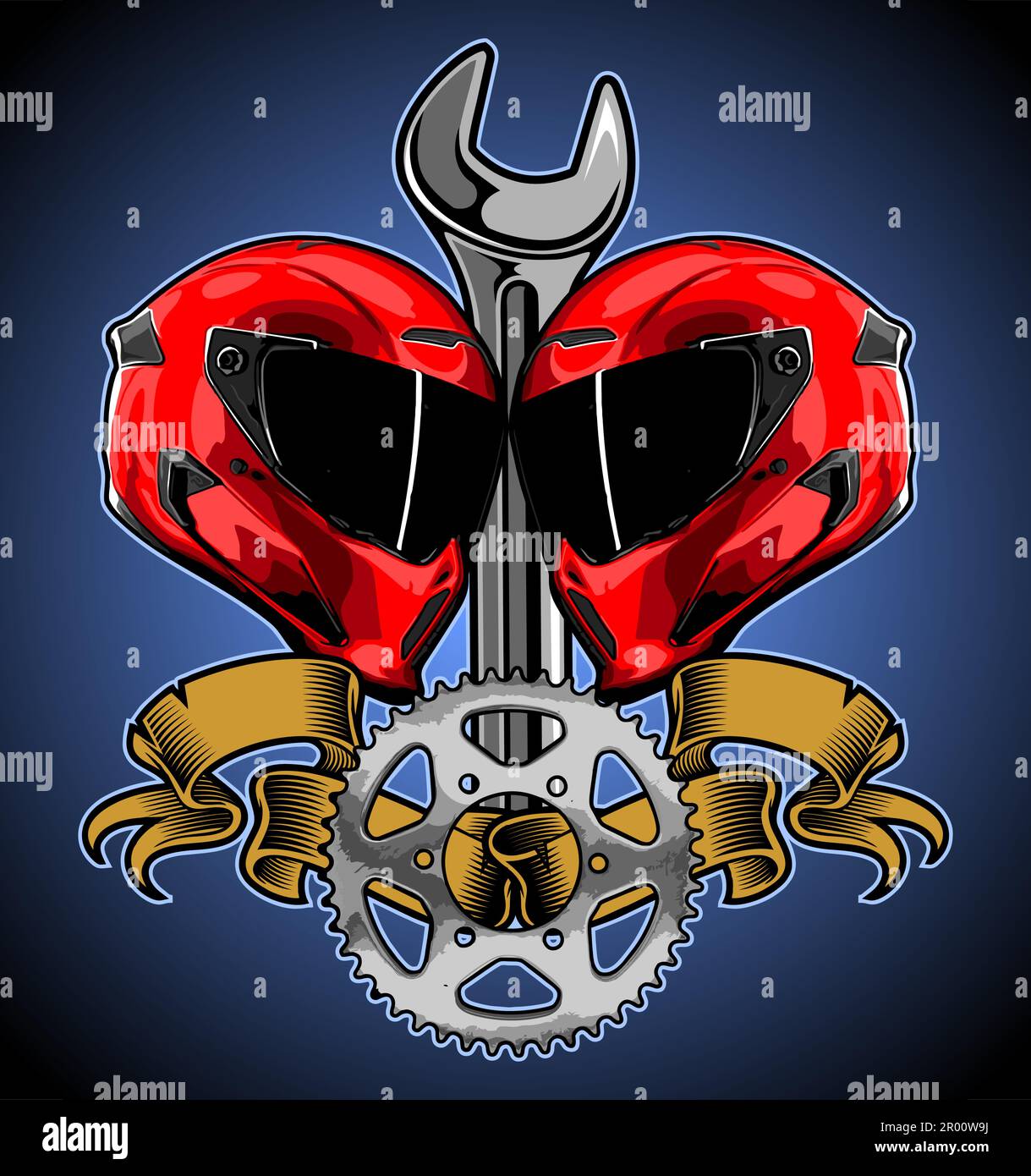 Biker Vector Template Stock Vector Image And Art Alamy
