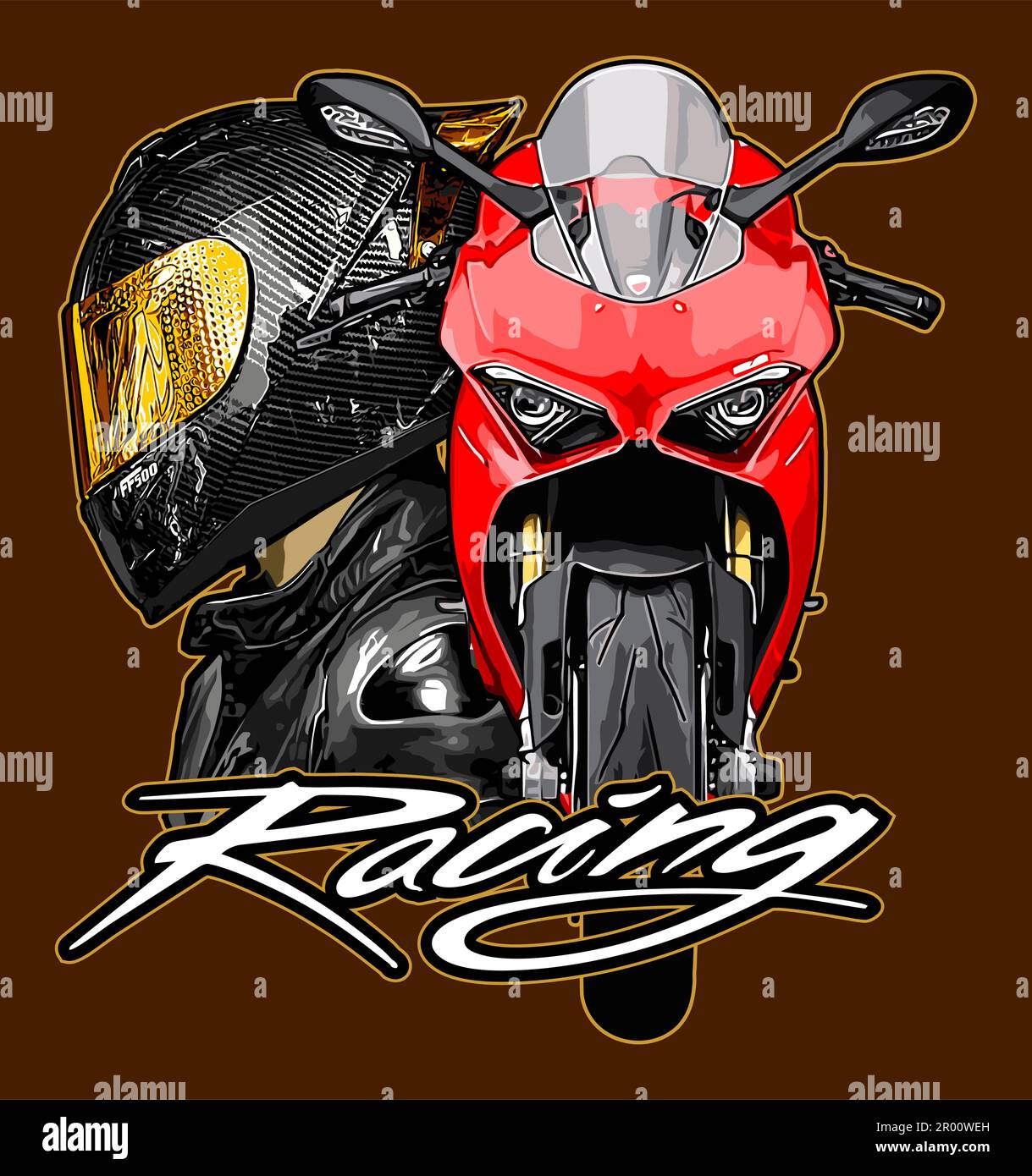 motorcycles vector template Stock Vector Image & Art - Alamy