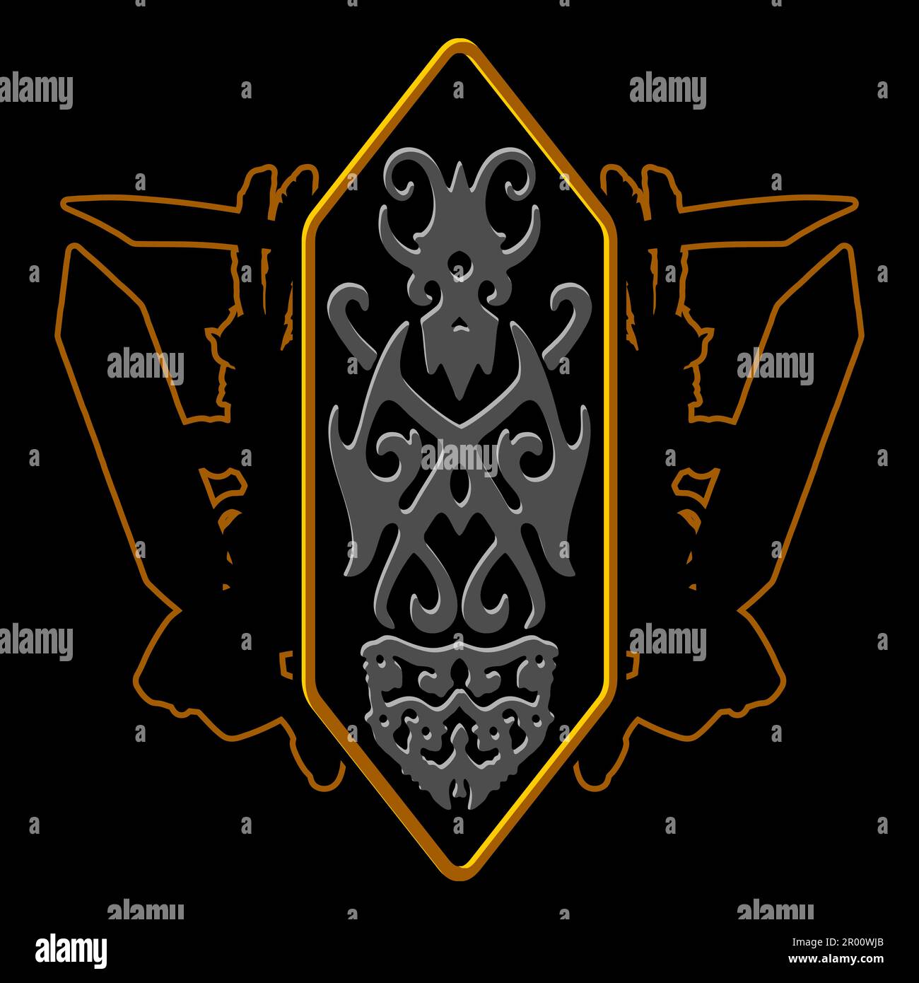 Labuan bajo scenery Stock Vector Images - Alamy