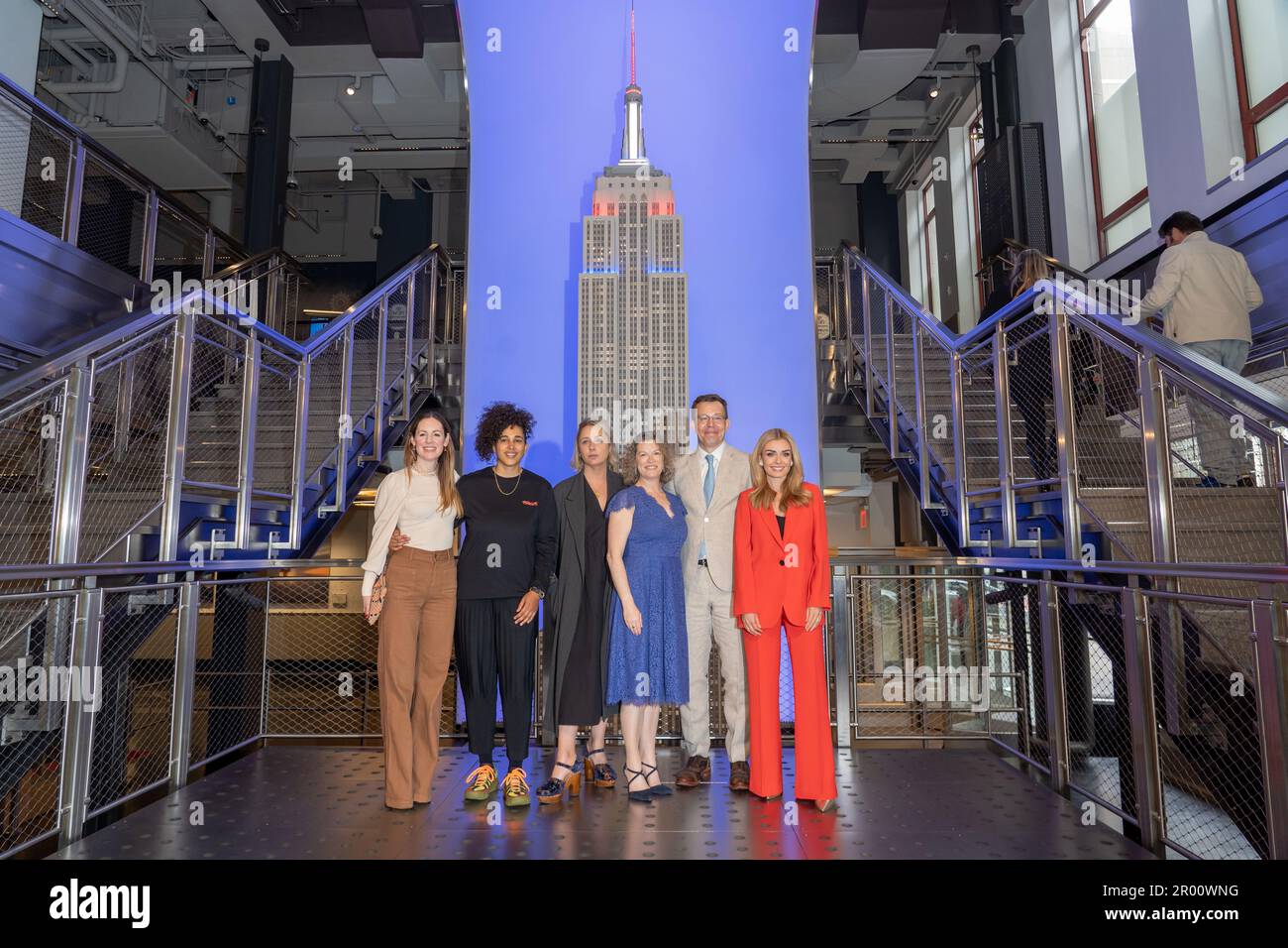 New York, United States. 05th May, 2023. (L-R) Hannah Young, Jess ...