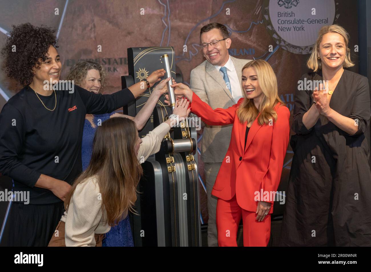New York, United States. 05th May, 2023. (L-R) Hannah Young, Shantell ...