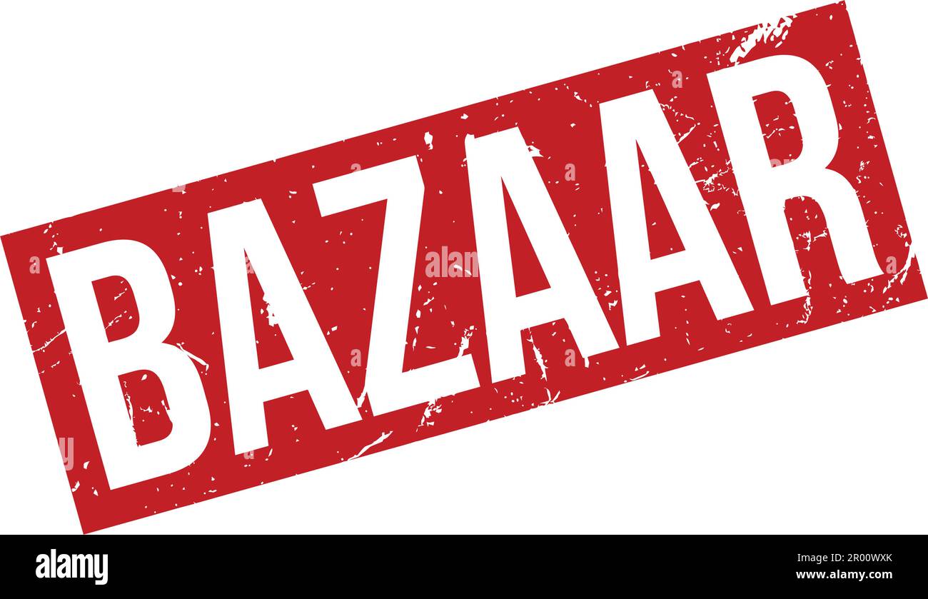 Bazaar stamp Stock Vector Images - Alamy