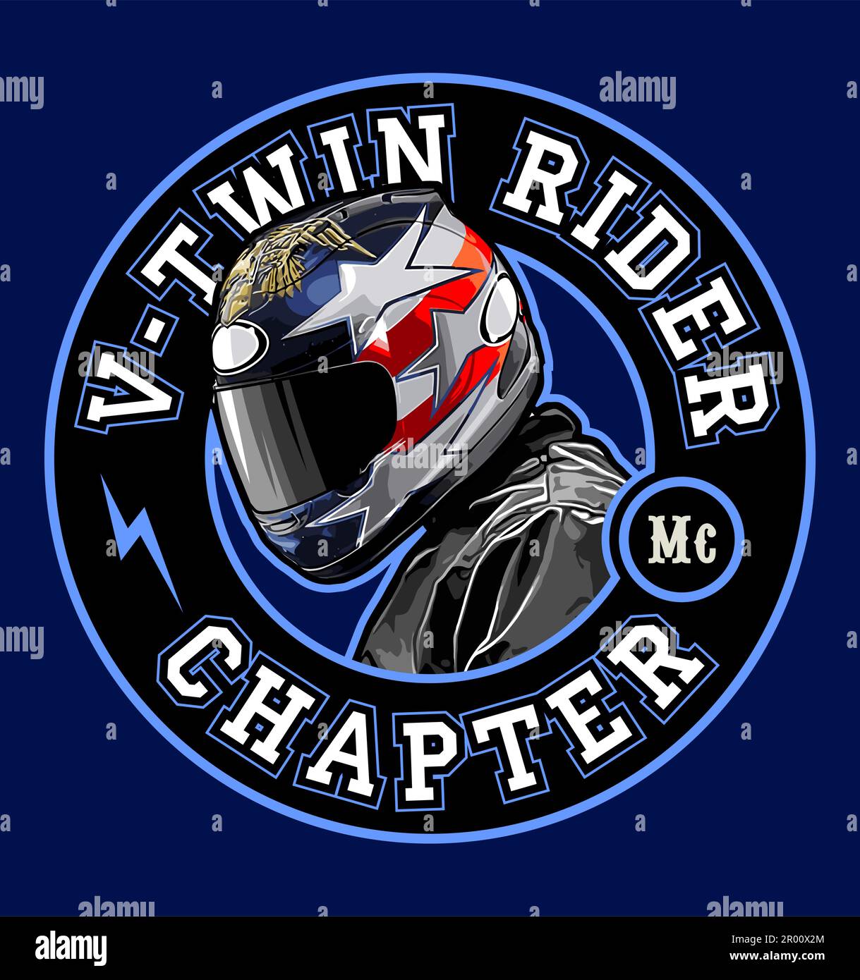 biker vector template Stock Vector Image & Art - Alamy