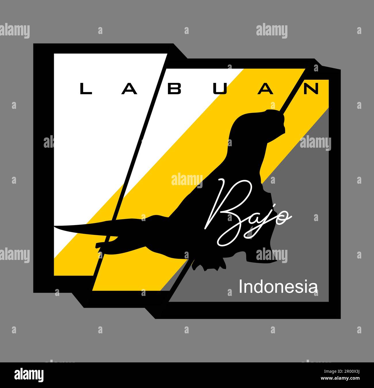 Labuan bajo Stock Vector Images - Alamy