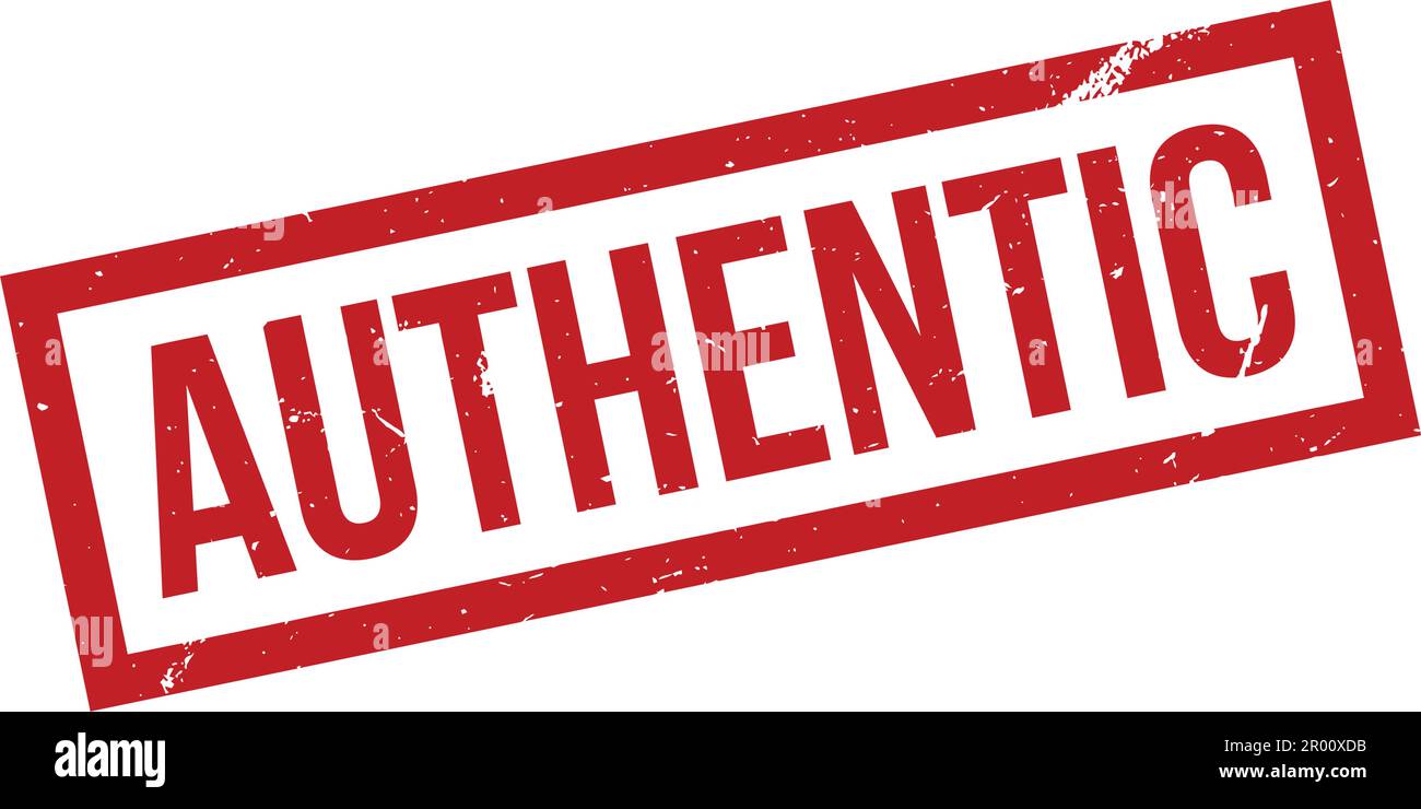 Authentic Grunge Rubber Stamp, Vector Illustration Stock Vector Image ...