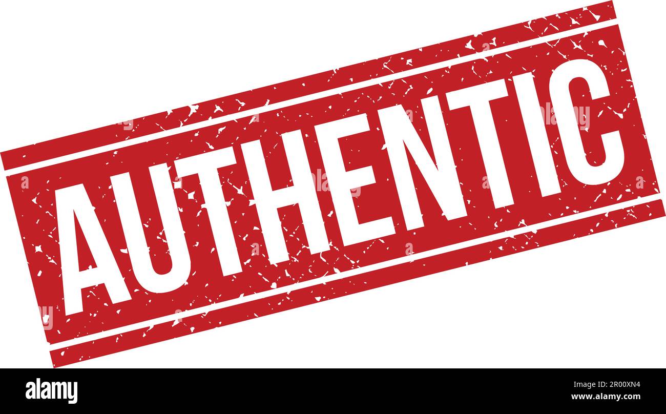 Authentic Grunge Rubber Stamp Vector Illustration Stock Vector Image ...