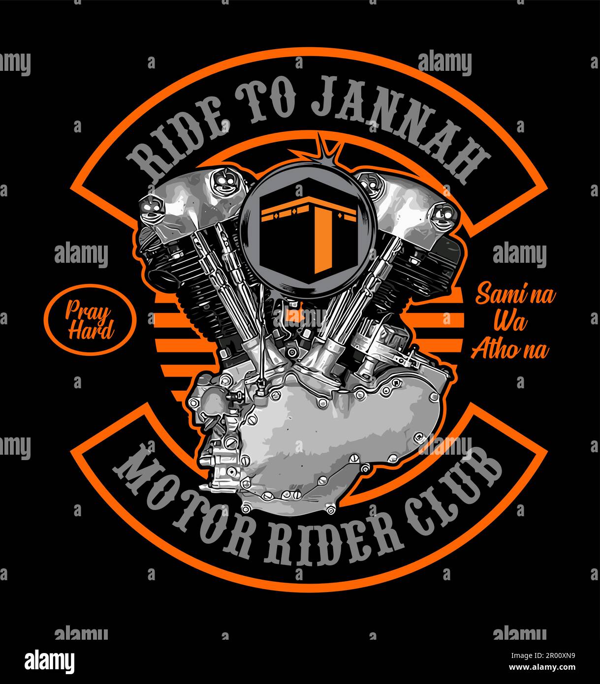 v-twin vector template Stock Vector Image & Art - Alamy