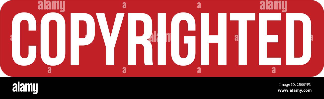 Copyrighted rubber stamp hi-res stock photography and images - Alamy